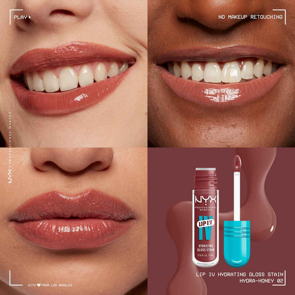 nyx Lip I.V. Hydrating Lip Gloss Stain – LeftoverShop